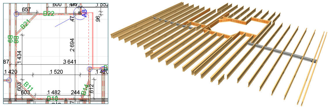 ArchiFrame: ARCHICAD Framing & Modeling Tool - BIM In Timber & Steel